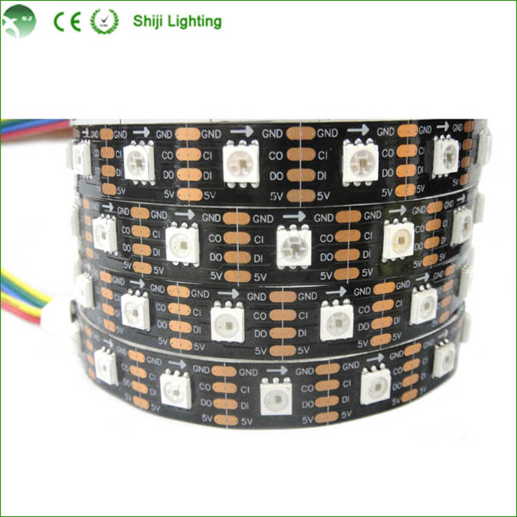 Outdoor Waterproof 10mm Smart Neon Lights Strip APA102C DC5V LED Strips ...