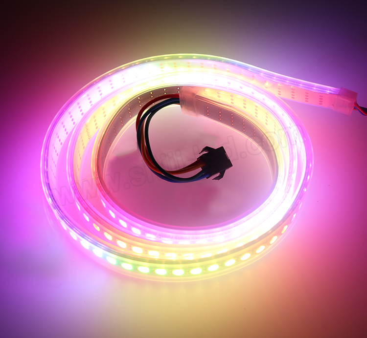 Outdoor Waterproof DC5V 12mm Smart Neon Strip APA102C Customized LED ...