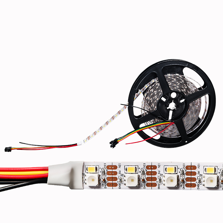 12V Pixel Tape Flexible Digital RGB DMX Neon LED Strip For Holiday ...