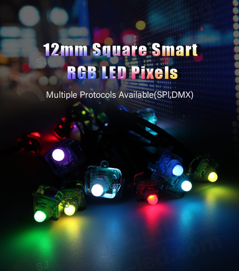 Wholesale RGB DC5V 12V Addressable Full Color Ws2811 Pixel Light String ...