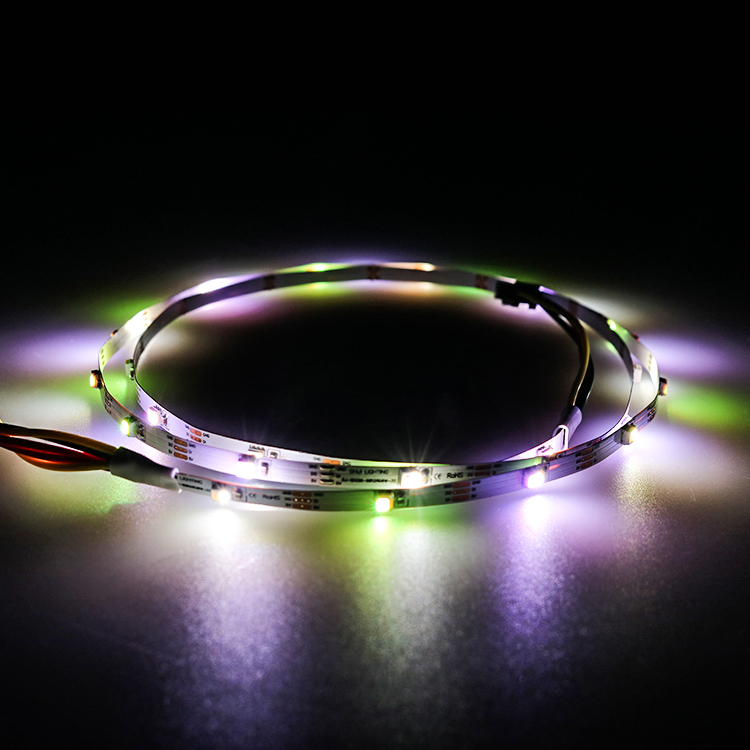 Wholesale Commercial Digital Flexible RGB Strip 5mm Programmable LED ...