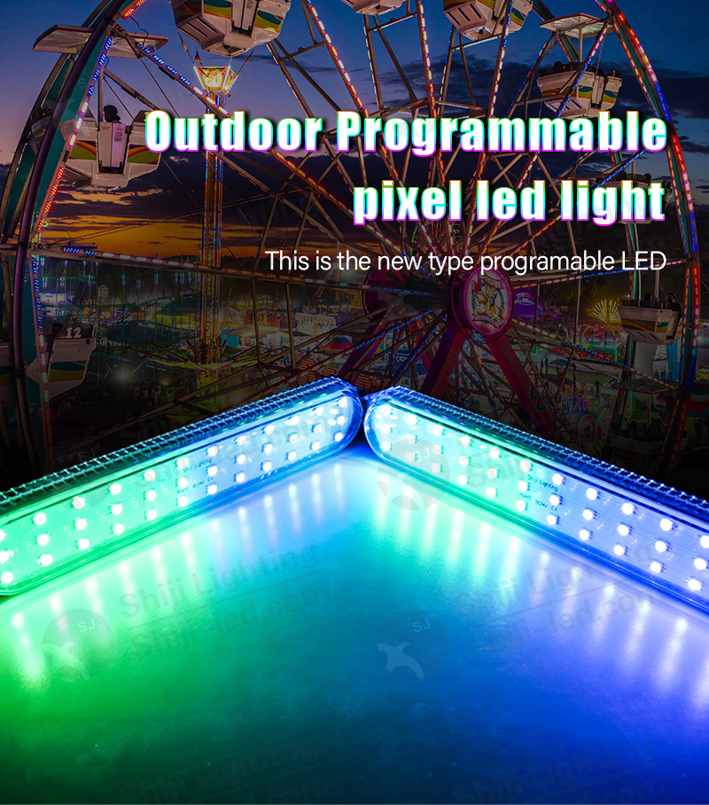 Outdoor Programmable 24V Pixel Light 120 Degree RGB RGBW Pixel LED ...