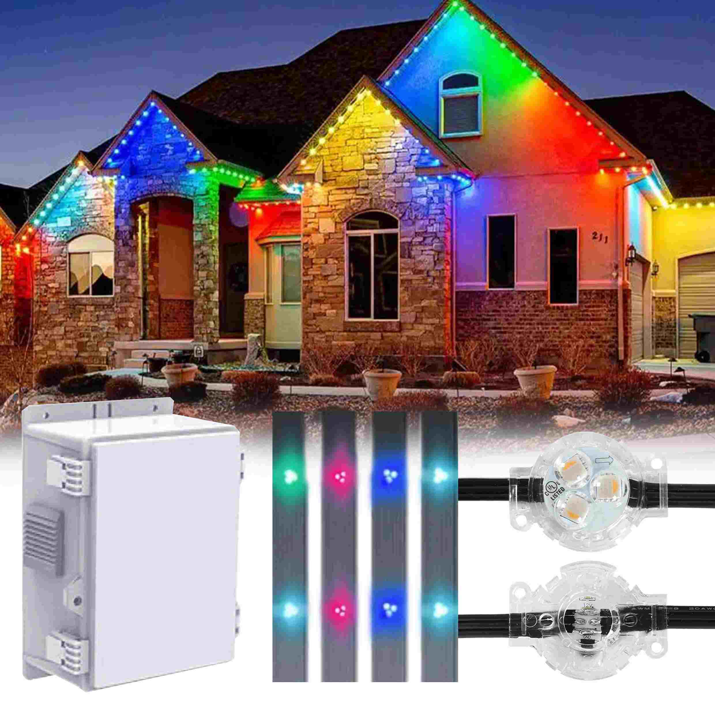 LED Christmas Lights: Comparing RGB, RGBW, and Pixel-Controlled Systems ...